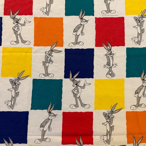 the bibb company | Bedding | Vintage Bugs Bunny Twin Flat Sheet | Poshmark